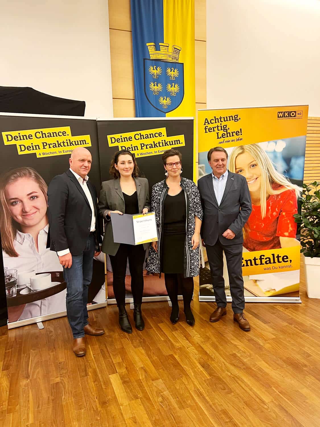 Lehrlinge auf Tour: Hannah bei Let’s Walz – Bote aus der Buckligen Welt